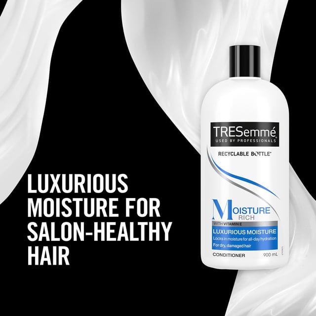 Tresemme Moisture Rich Conditioner Created for Daily Use, 4x 900ml
