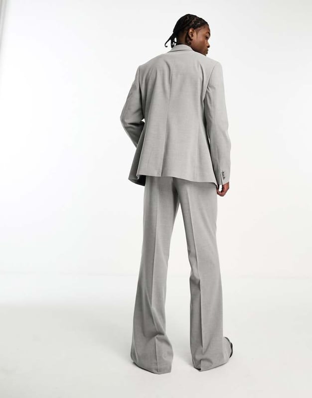 ASOS DESIGN skinny suit jacket in grey