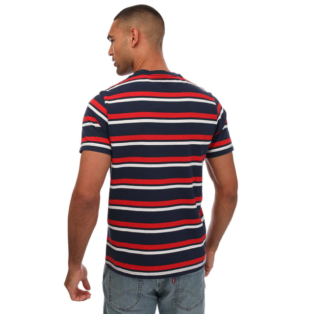 Men's Levis Original Housemark T-Shirt in Red