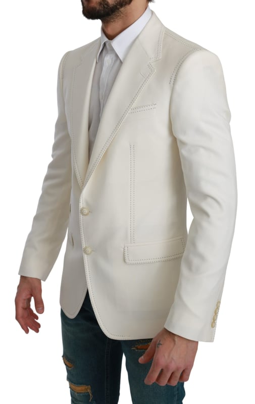 Timeless Cream Formal Blazer