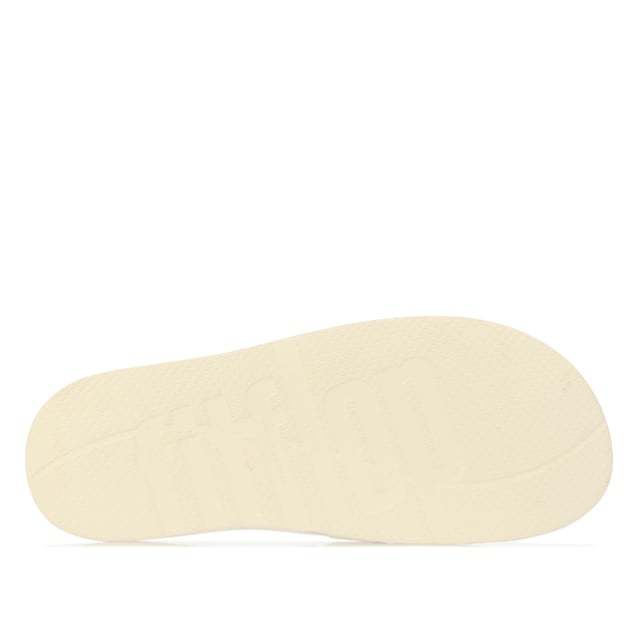 Women's Fit Flop iQushion Multi-Strap Slide Sandals in Cream