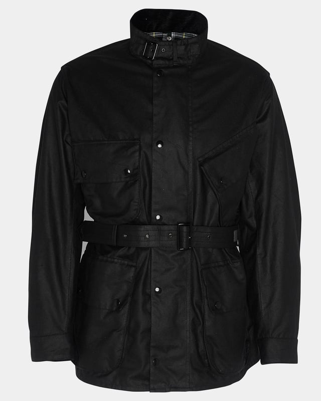Barbour International Reflective A7 Mens Wax Jacket
