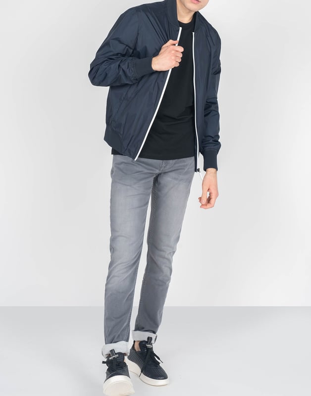 Invicta Jacke Bomber Herren weiß