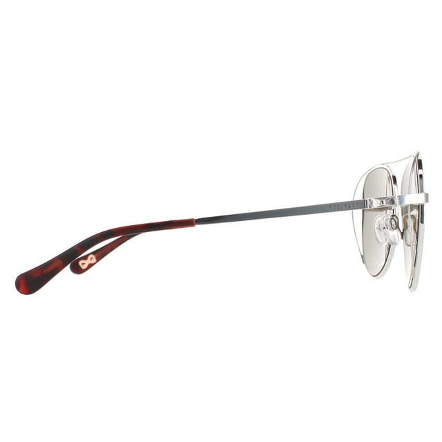 Ted Baker Aviator Womens Silver Gold Brown TB1575 Runa