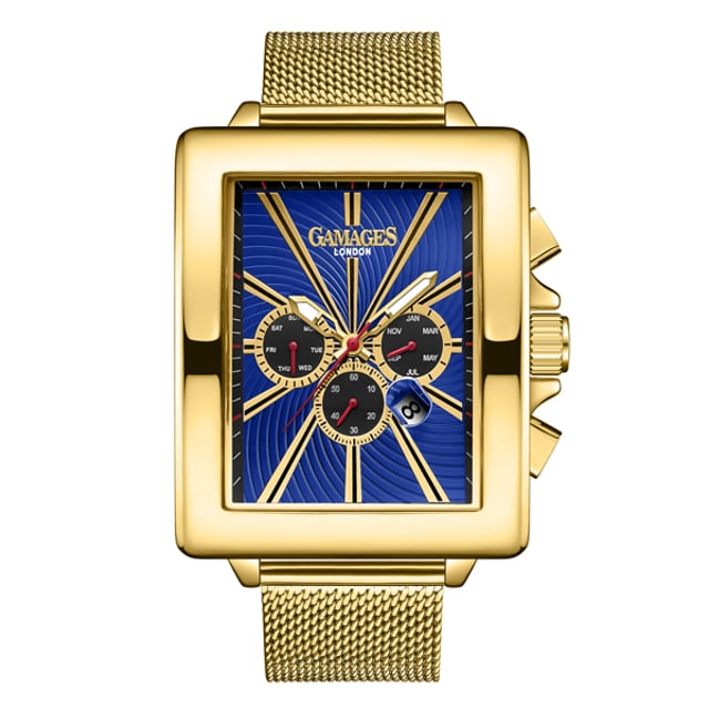 GAMAGES OF LONDON Limited Edition Hand Assembled Exclusive Automatic Gold