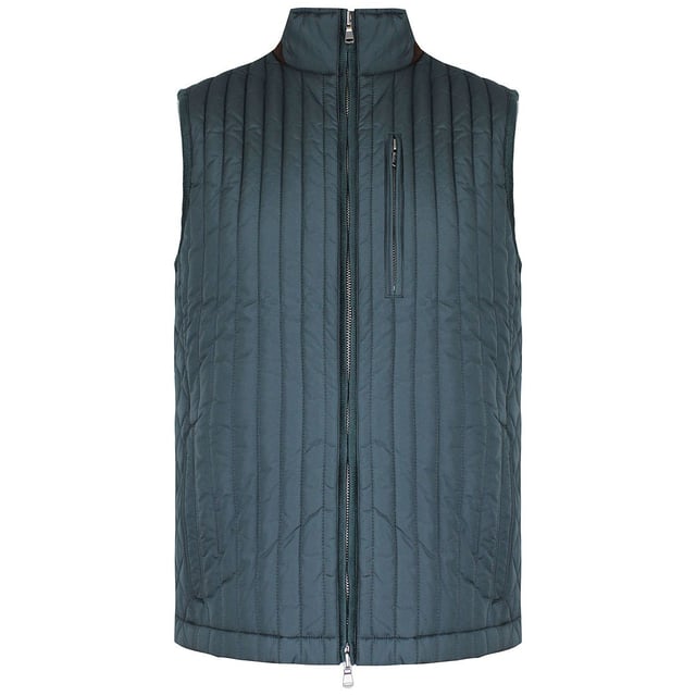 Hackett London New Channel Mens Green Gilet