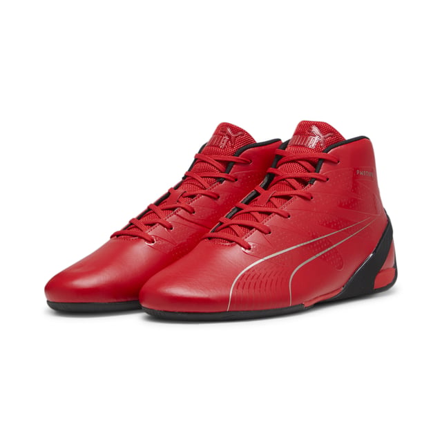 PUMA Unisex Scuderia Ferrari Carbon Cat Mid Driving Shoes