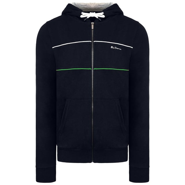 Ben Sherman Logo Mens Navy Track Jacket