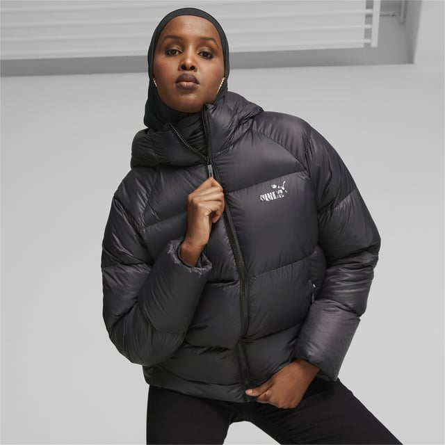 PUMA Womens s Hooded Ultra Down Puffer Jacket