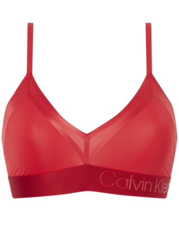 000QF6664E Calvin Klein Gloss Triangle Bra