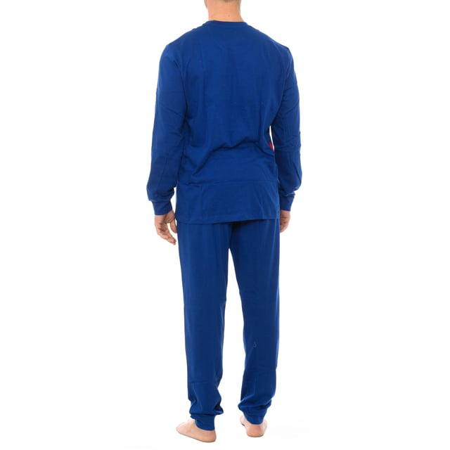 FCBarcelona men's winter pajamas round neck 232018