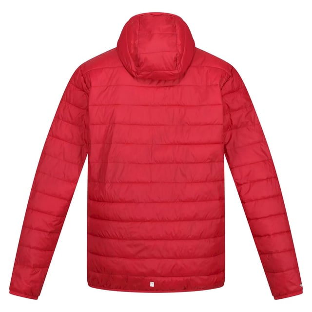 Regatta Mens Hillpack Hooded Lightweight Jacket (Dark Red)