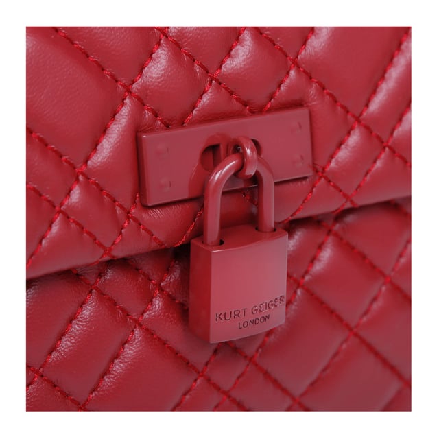 Kurt Geiger London Leather Kgl Mini Brixton Lock Bag