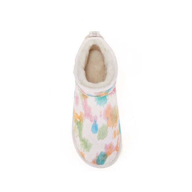 Australia Luxe Cosy Ultra Short Watercolor Splat Boots