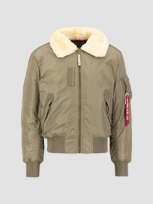 Alpha Industries Men's Injector III Flight Jacket in Green