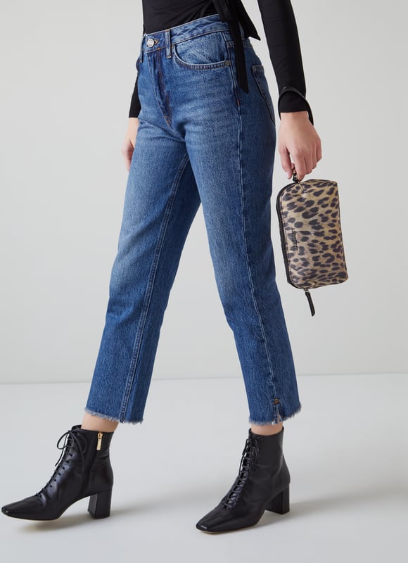 LK Bennett Laurel Pouch, Leopard