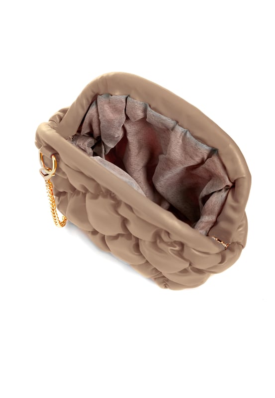 Beige Cross Body Bag