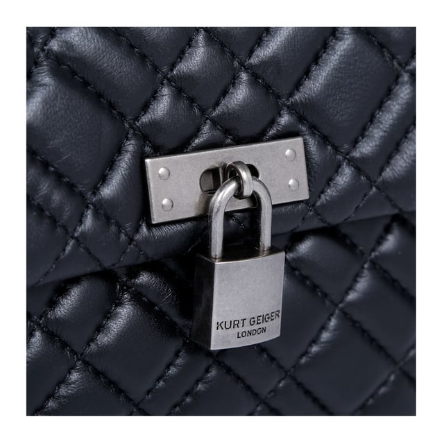 Kurt Geiger London Leather Kgl Mini Brixton Lock Bag