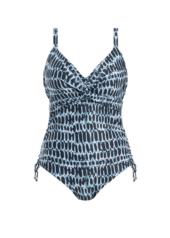 Kotu Twist Front Adjustable Leg Swimsuit
