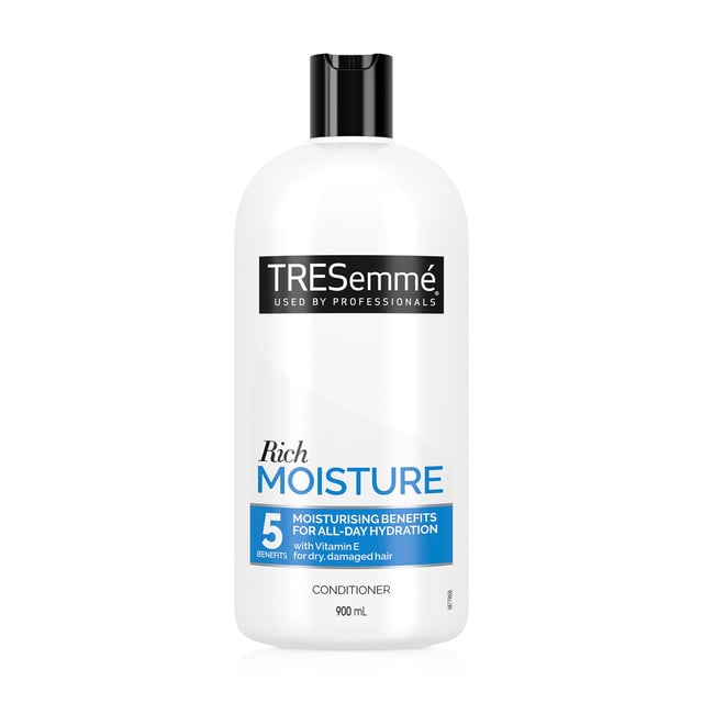 Tresemme Moisture Rich Conditioner Created for Daily Use, 4x 900ml