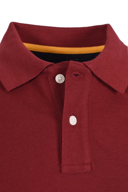 Hackett Heritage Number Polo Shirt Wine