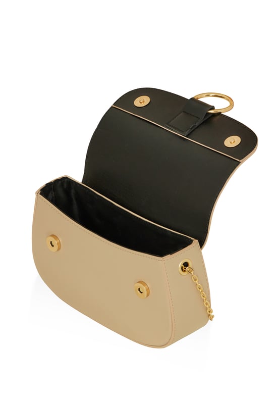 Beige Cross Body Bag