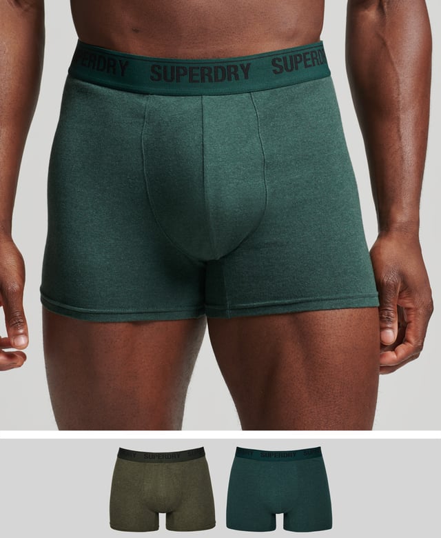 Superdry Organic Cotton Boxer Double Pack