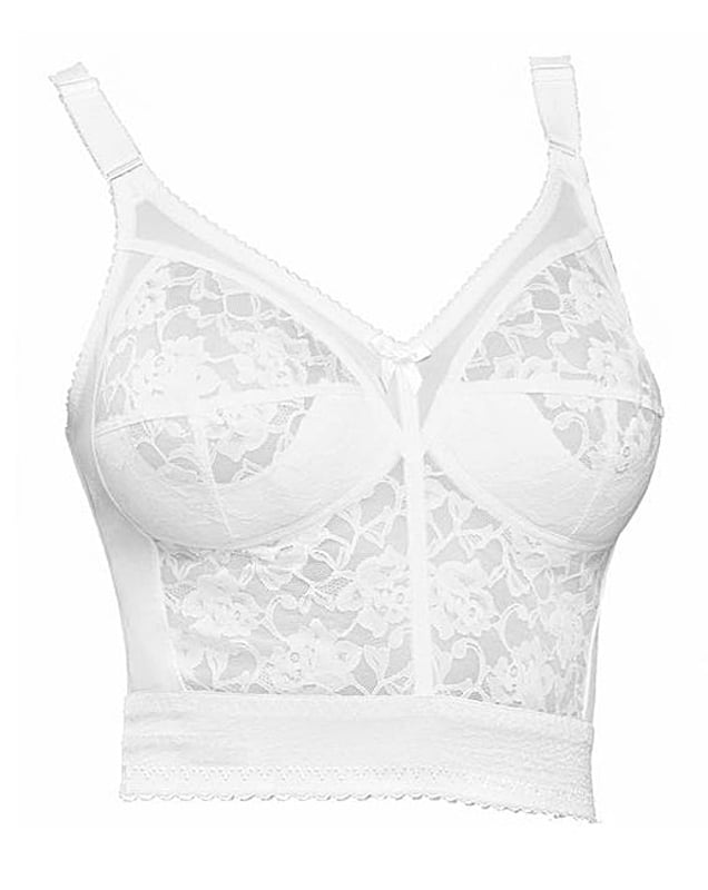 Longline Bra Black