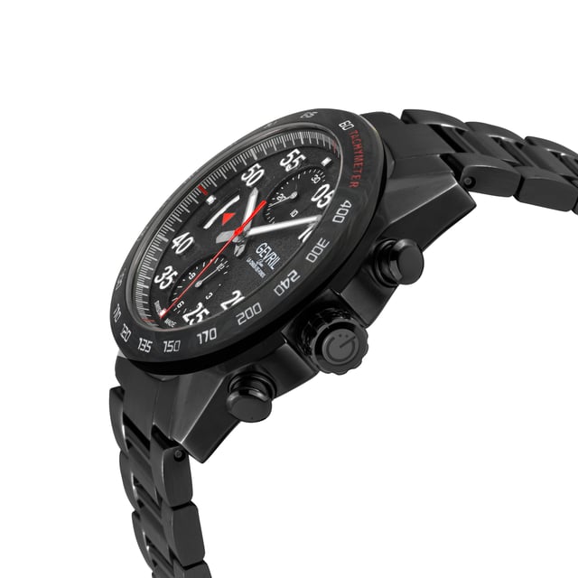 Gevril Ascari Chronograph 48312B Swiss Automatic Sellita SW500 Watch