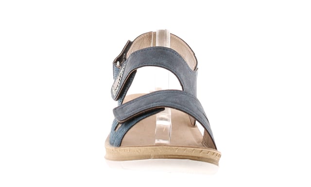 Inblu Womens Wedge Sandals Innocent Touch Fastening blue