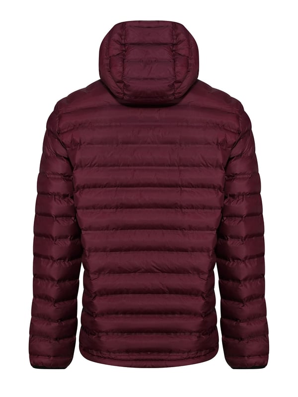 Luke 1977 Men's Worldy Performance Padded Jacket in Dark Red