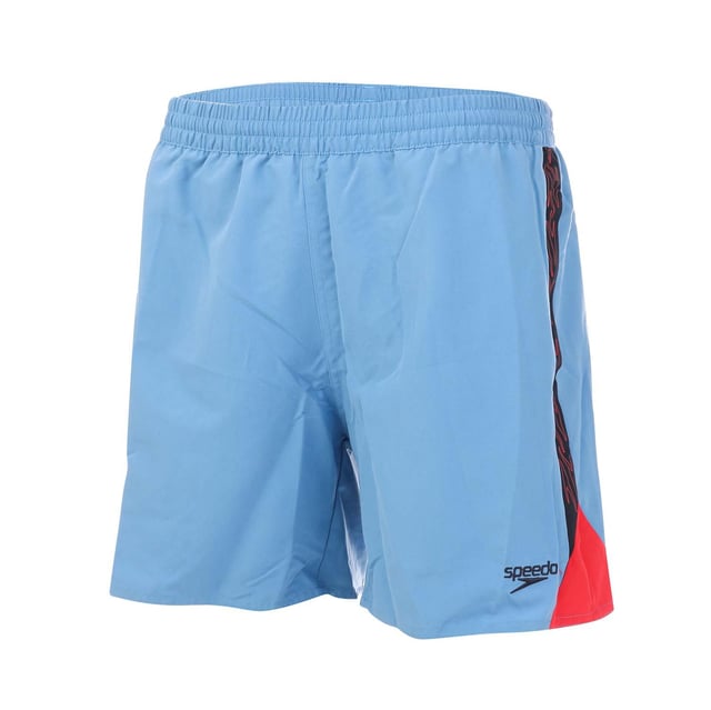 Men's Speedo Hyperboom Splice 16 inch Swimhorts in Blue