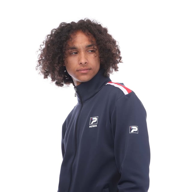 Men's Patrick Sacha Track Top in Navy