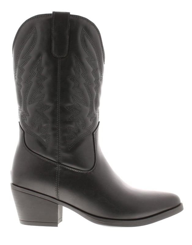 Apache Womens Cowboy Boots Ranch black