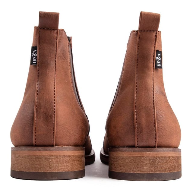 V.gan Vegan Chilli Chelsea Boots