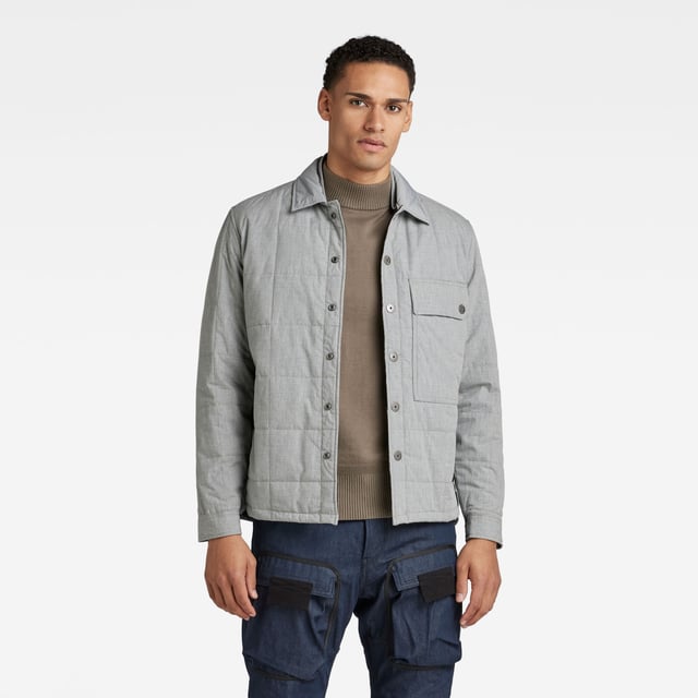 G-Star RAW Unisex Postino Quilted Overshirt