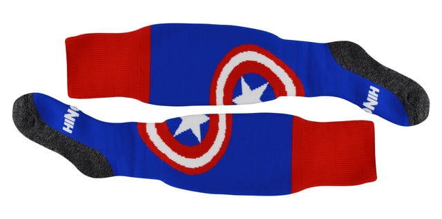 Captain America Långstrumpor för sport | Hingly | Kids Novelty Socks ...