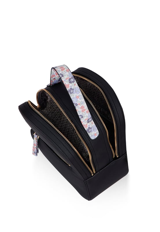 Laura Ashley Black Backpack