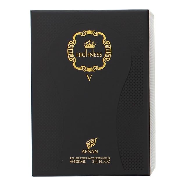 Afnan Highness V Black Eau de Parfum 100ml