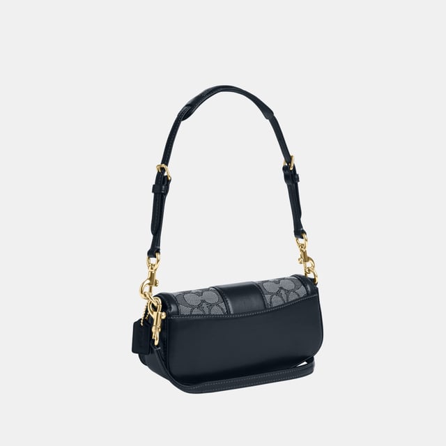 Andrea Small Shoulder Bag in Signature Jacquard