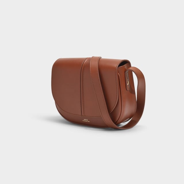 Hobo Betty tas - A.P.C. - Leer - Hazelnoot