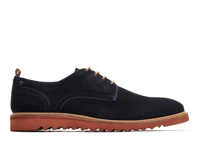 Base London Coby Suede Navy Shoes