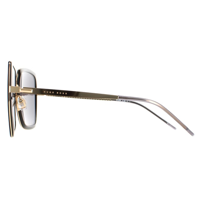 Hugo Boss Square Womens Gold Black Grey BOSS 1208/S