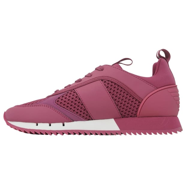 EA7 Lace Runner roze sneakers