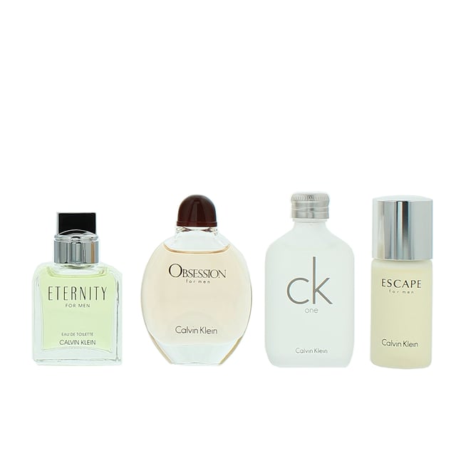Calvin Klein Men Mini Eau De Toilette Gift Set 4 x 15ml - Obsession,CK ...