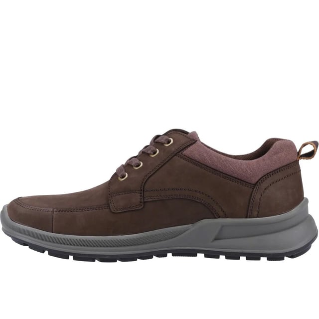 Hush Puppies Mens Adam Nubuck Lace Up Trainers (Brown)