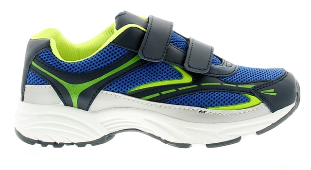 Focus Older Boys Trainers Speedy Touch Fastening blue