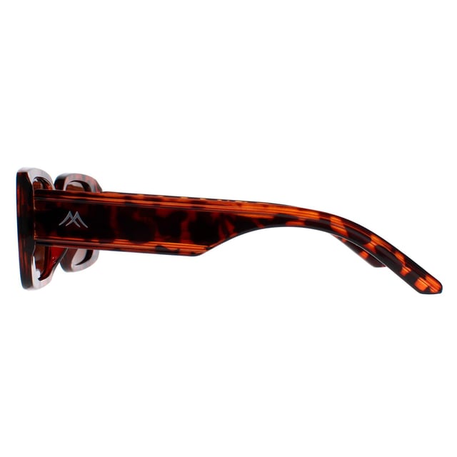 Montana Rectangle Womens Shiny Turtle Brown Polarized MP76