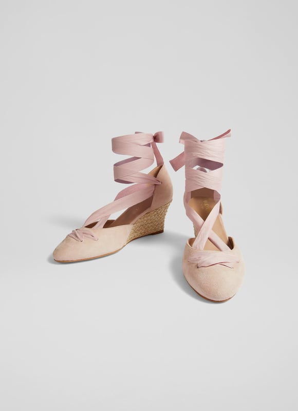 LK Bennett Lana Casual Sandals, Pale Rose