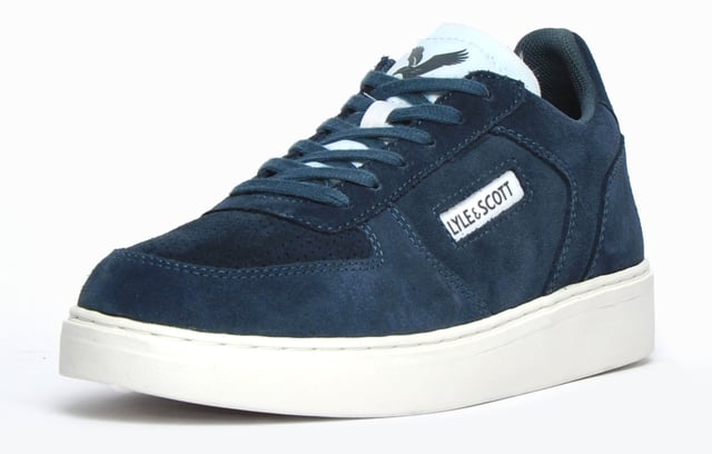 Lyle & Scott McMahon II Mens Black Trainers